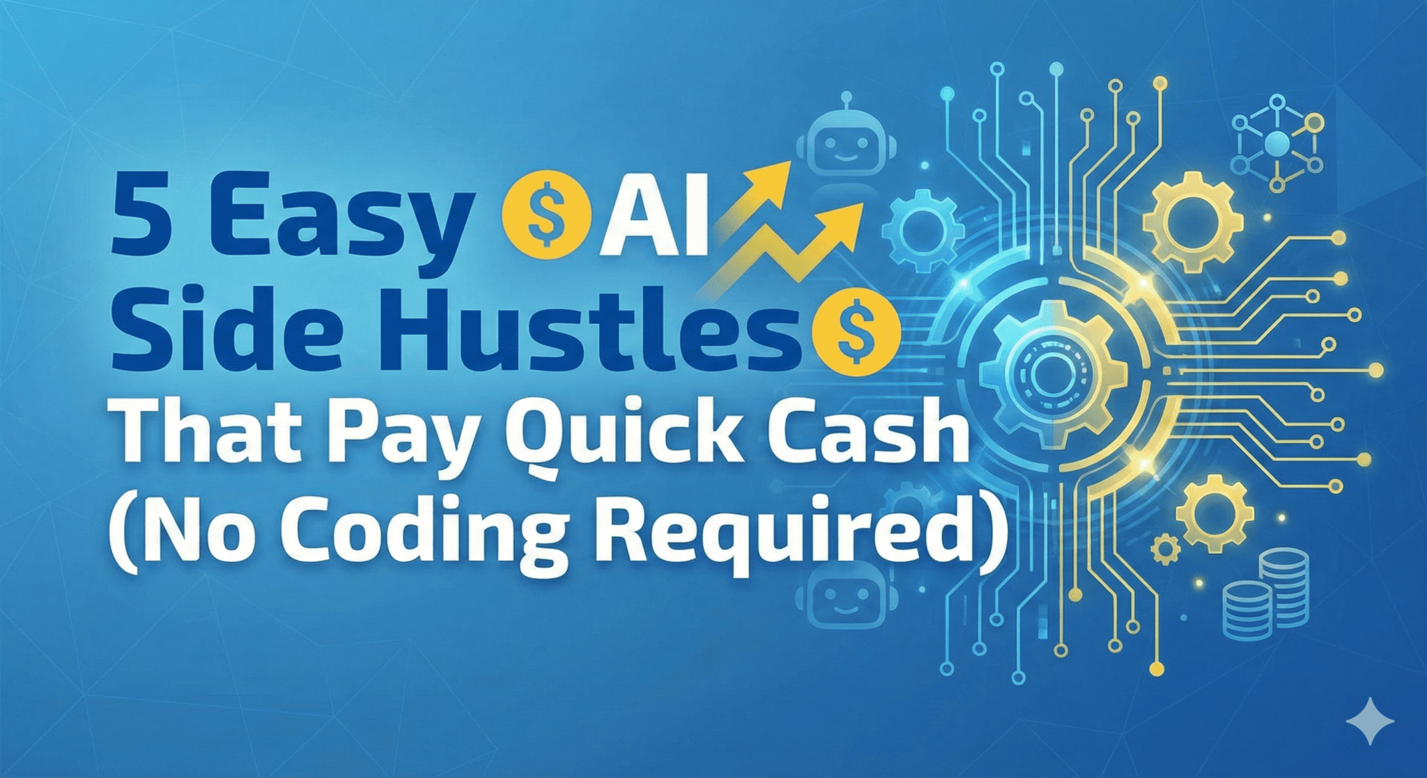 5 Easy AI Side Hustles That Pay Quick Cash - Kiddos Blog